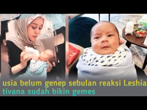 DI USIA YANG BELUM GENEP SEBULAN BABY LESHIA SUDAH MULAI BISA LAKUKAN ...