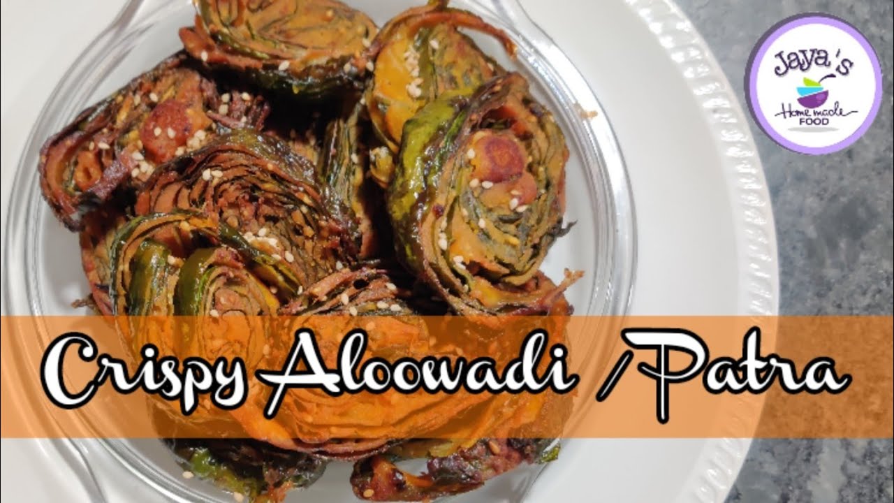 JAYA'S Homemade Aloowadi / Patra - YouTube