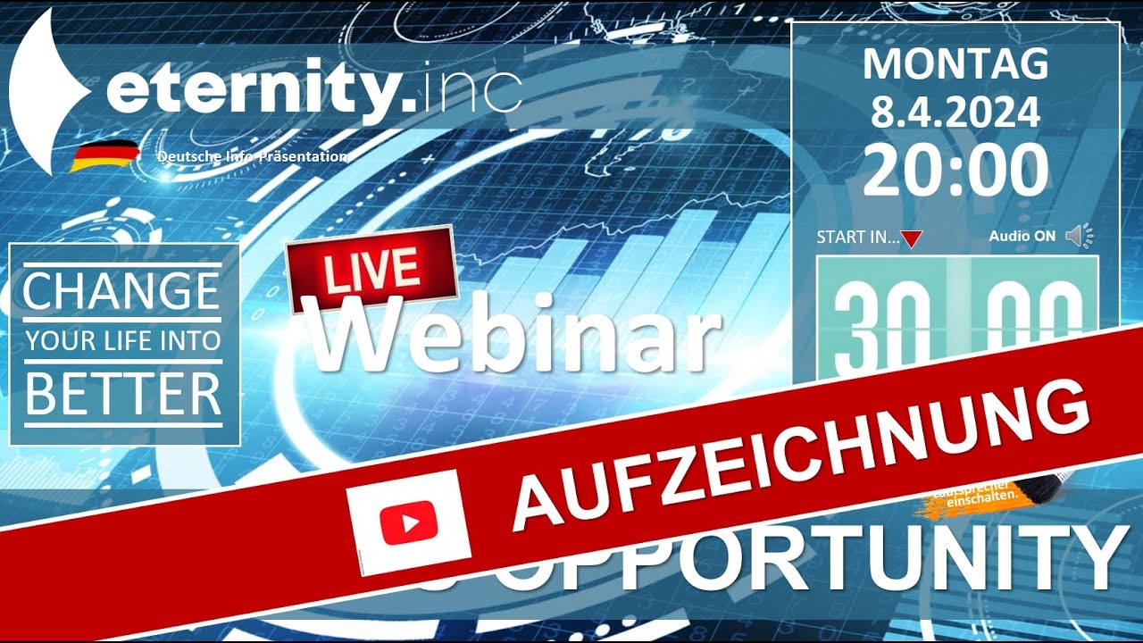 eternity.inc – Aufzeichnung LIVE-WEBINAR vom 8.4.2024 - YouTube