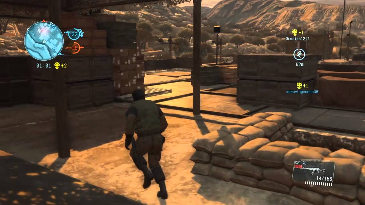 Metal Gear Online: Anti-turret Sneaking - YouTube
