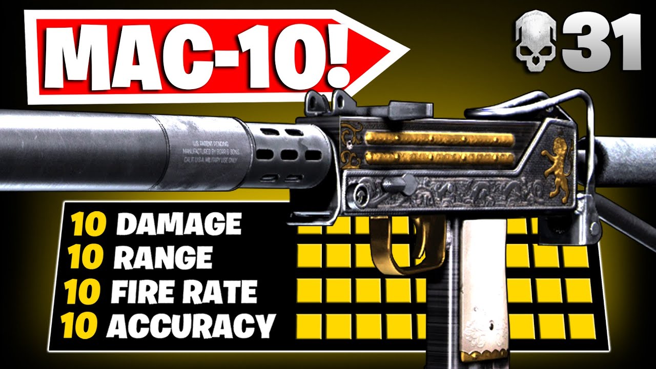 NEW #1 MAC-10 CLASS in WARZONE SEASON 4! BEST MAC-10 CLASS SETUP ...
