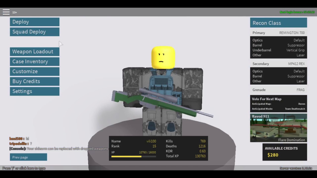Roblox Phantom Forces: cant deploy - YouTube