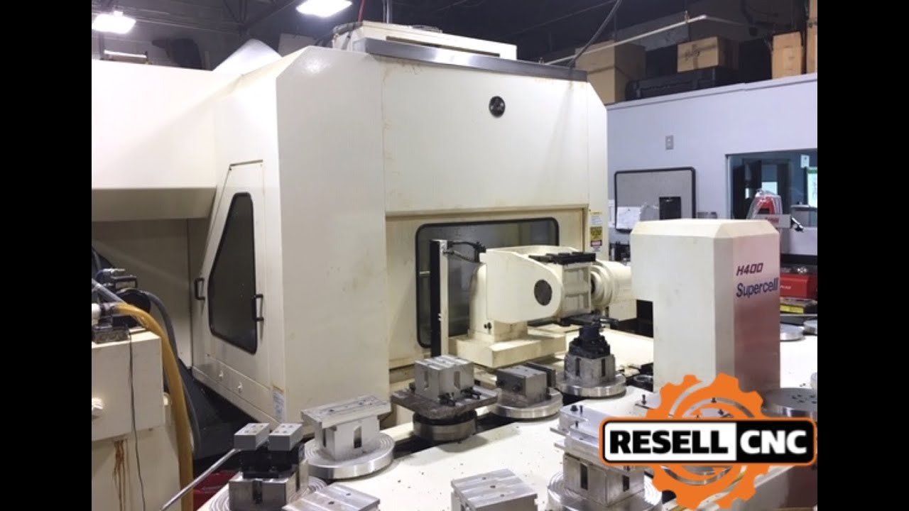 Kitamura H400 Supercell (1998) CNC Horizontal Machining Center with ...