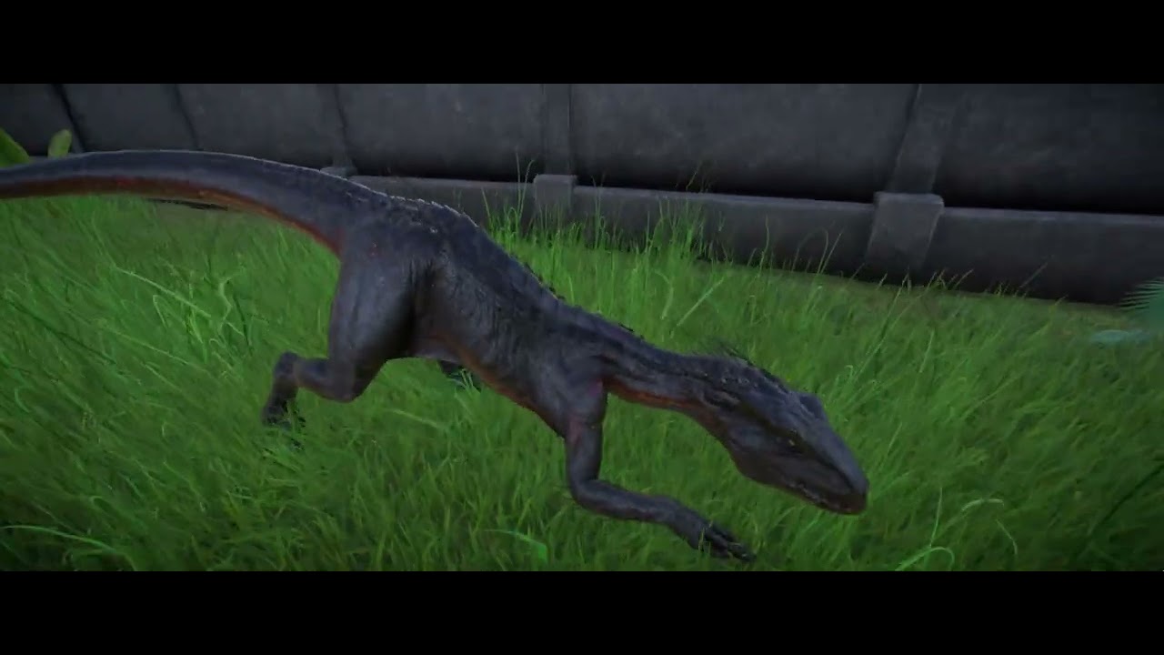 2 minutes of Raptors and an Indominus Rex in JWE2 - YouTube