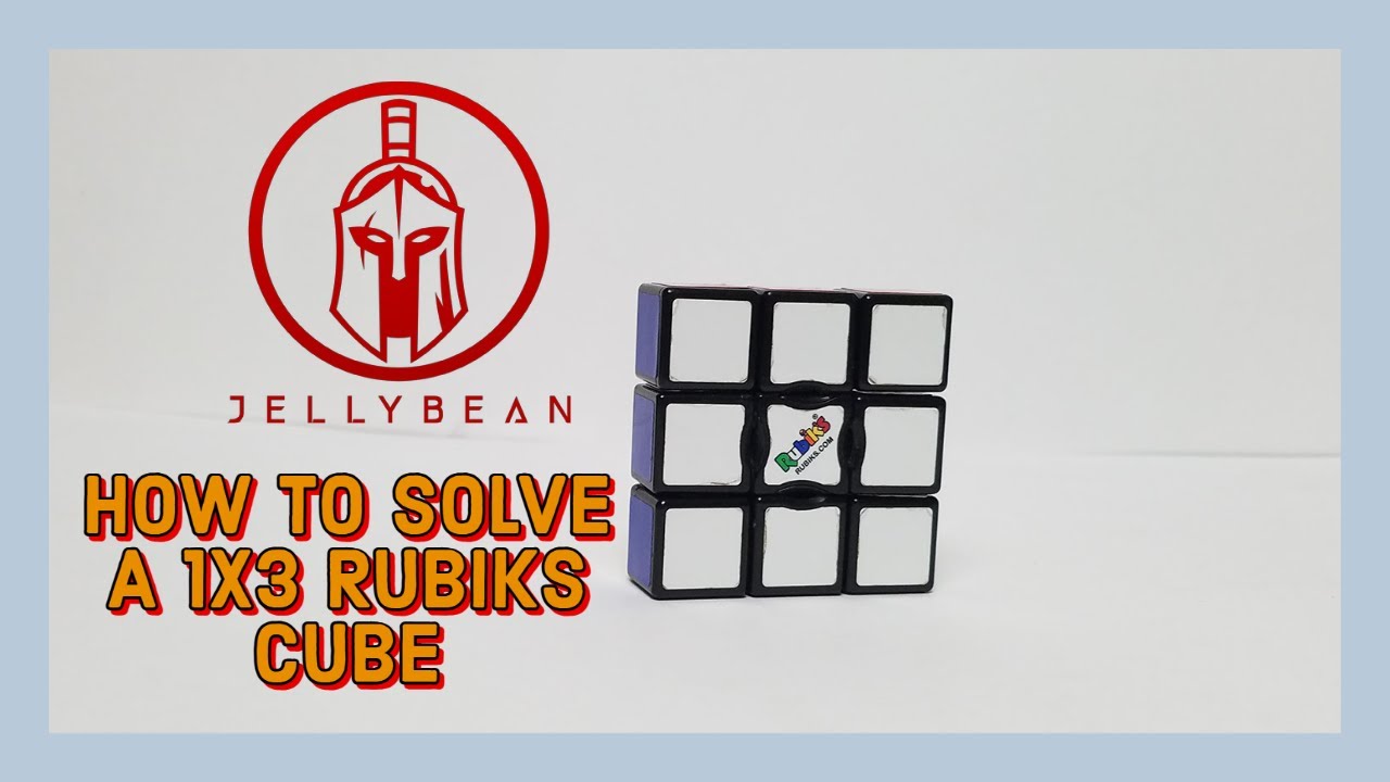 How To Solve a 1x3 Rubik's cube - YouTube
