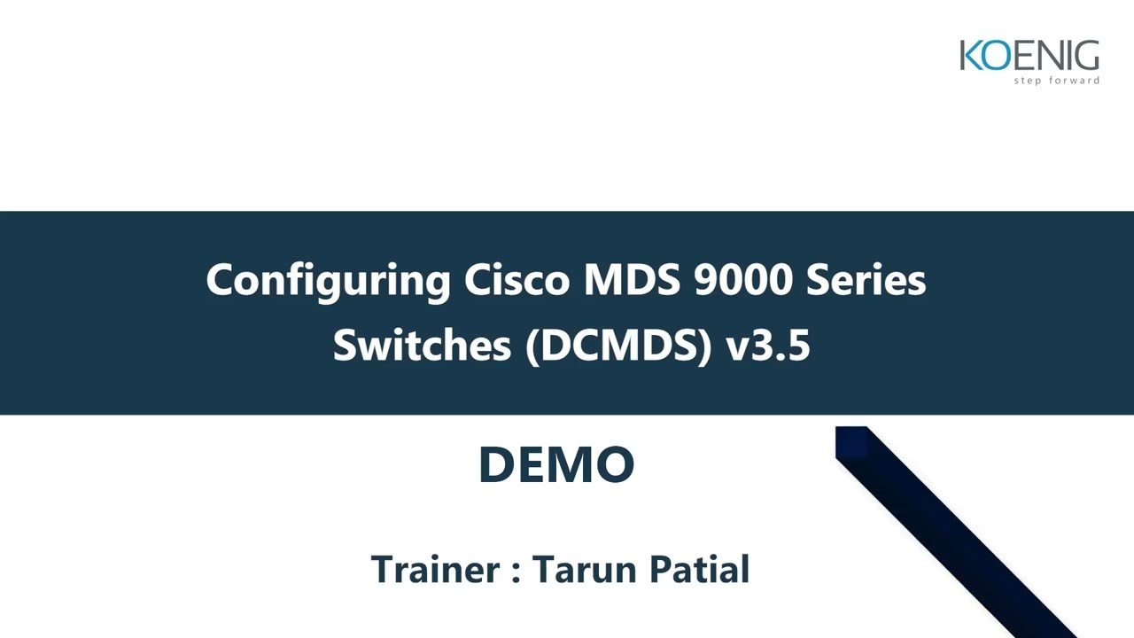 Learn Configuring Cisco MDS 9000 Series Switches (DCMDS) v3.5 online ...