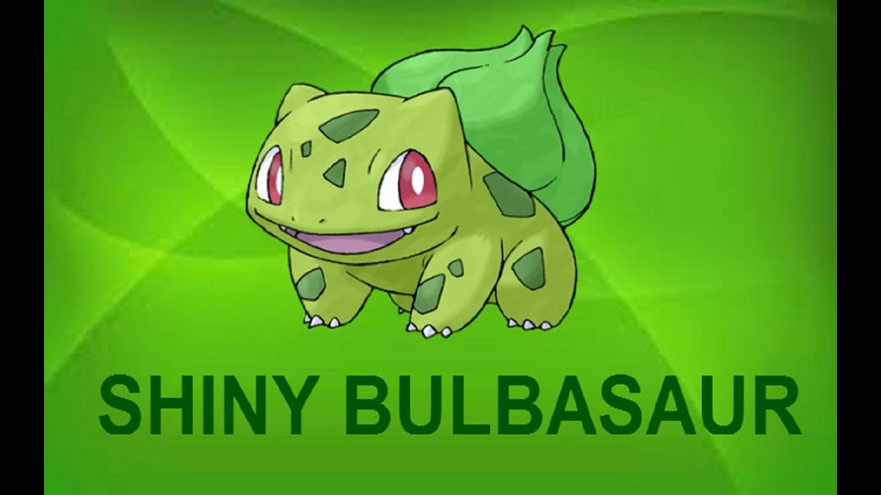 (Kanto Shiny Dex)LIVE! Shiny Bulbasaur in Leaf Green after 3348 SR's ...