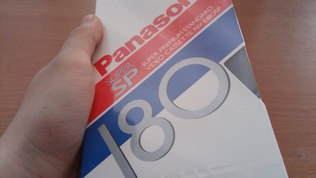 Opening a sealed Panasonic VHS tape - YouTube