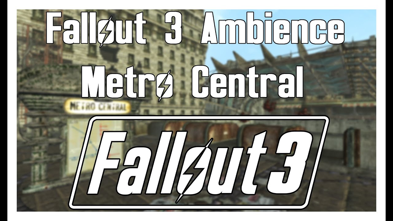 Fallout 3 Ambience: Metro Central - YouTube