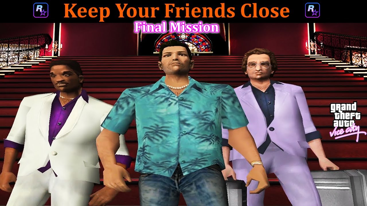 GTA Vice City _ Final Mission _ Keep Your Friends Close _ Gameplay (HD ...