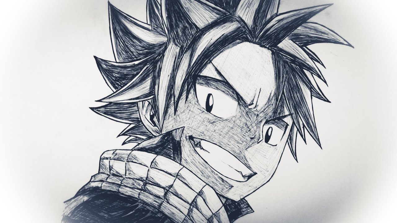 Sint Natsu Tegning 50 Fairy Tail Ideen | Anime, Zeichnungen, Natsu