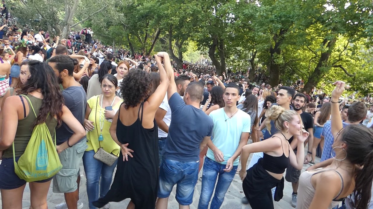 Λαγκάδα, Ικαρία 2017,Langkada,Ikaria ,Tsifteteli dance - YouTube