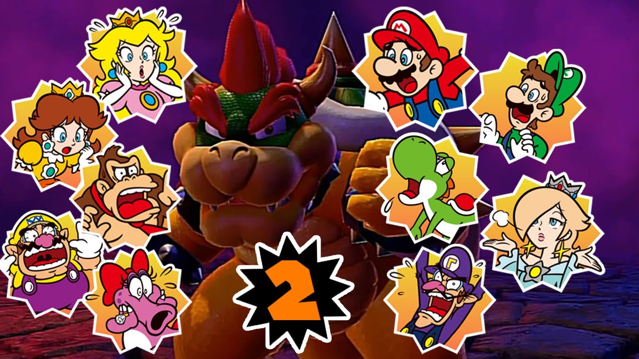 Bowser Space Compilation #2 - Mario Party Superstars | [LSF]Chaz - YouTube