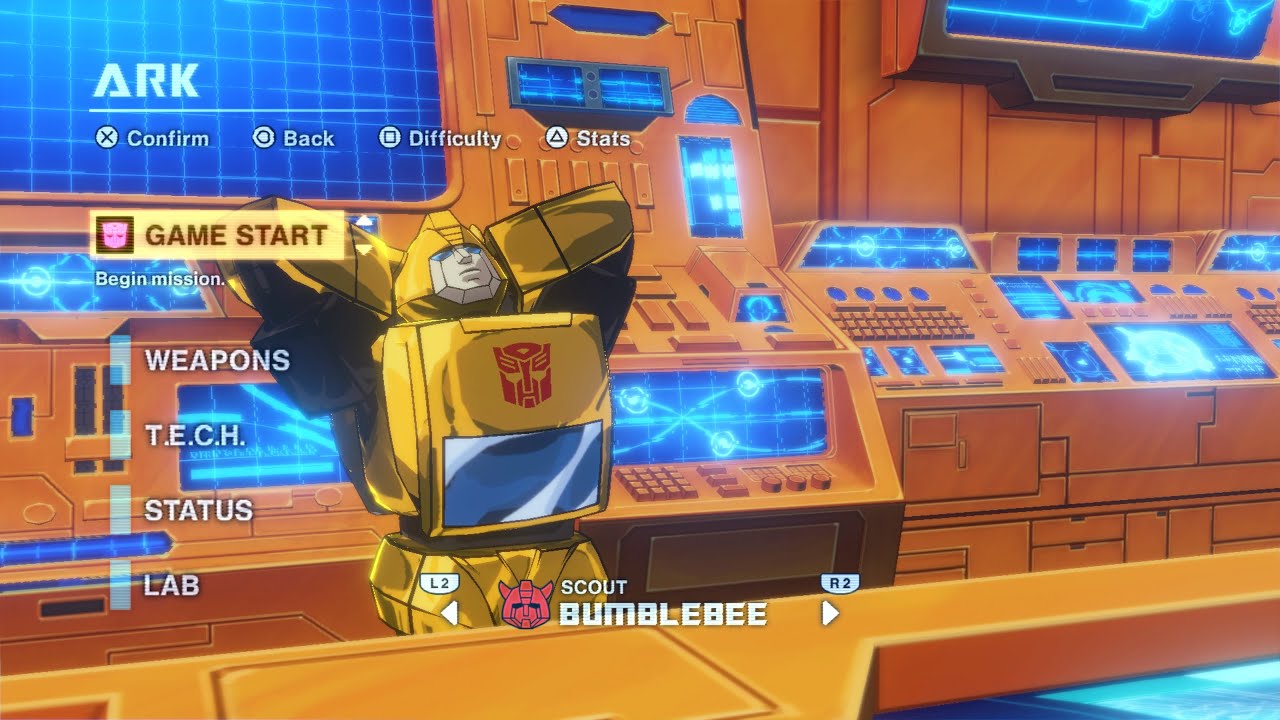 TRANSFORMERS_ Devastation (PS4) - Bumblebee Chapter 6 (Warrior) - YouTube