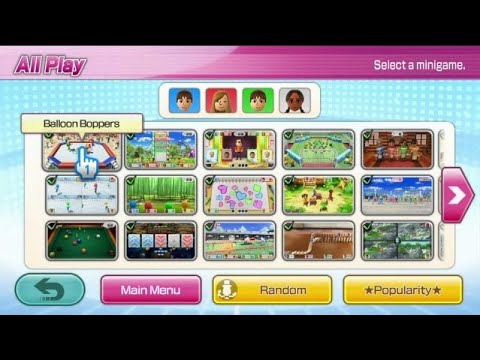 Playing All Wii Party U Mini Games Part 1 - YouTube
