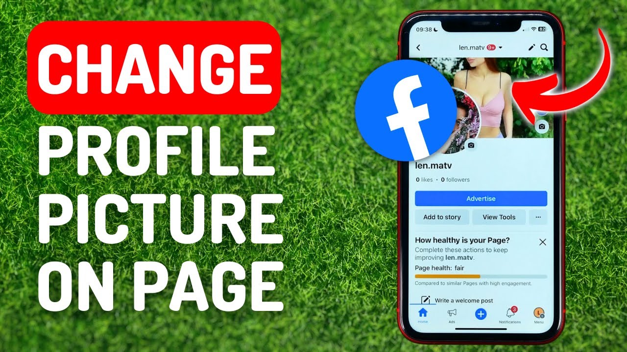 How to Change Profile Picture on Facebook Page - YouTube