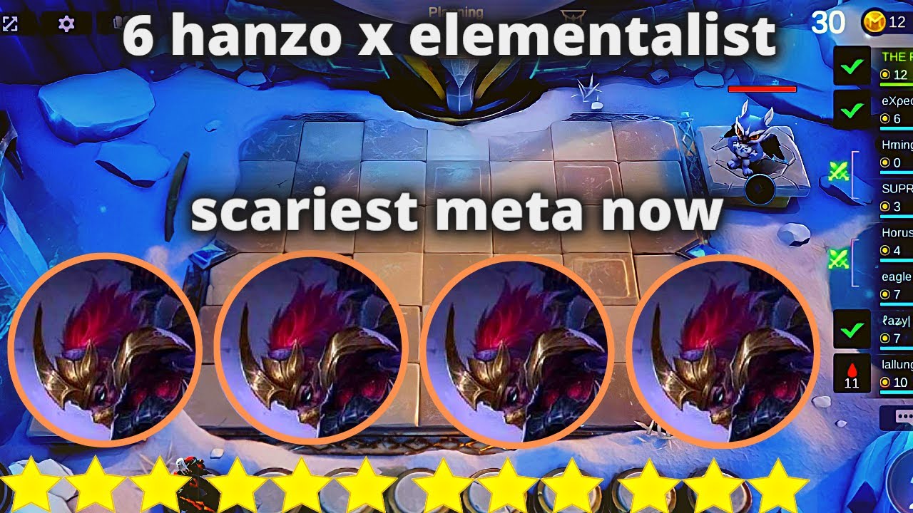 UNLIMITED HANZO SPAWN WITH NECROKEEP ELEMENTALIST NEW SCARRY META ...