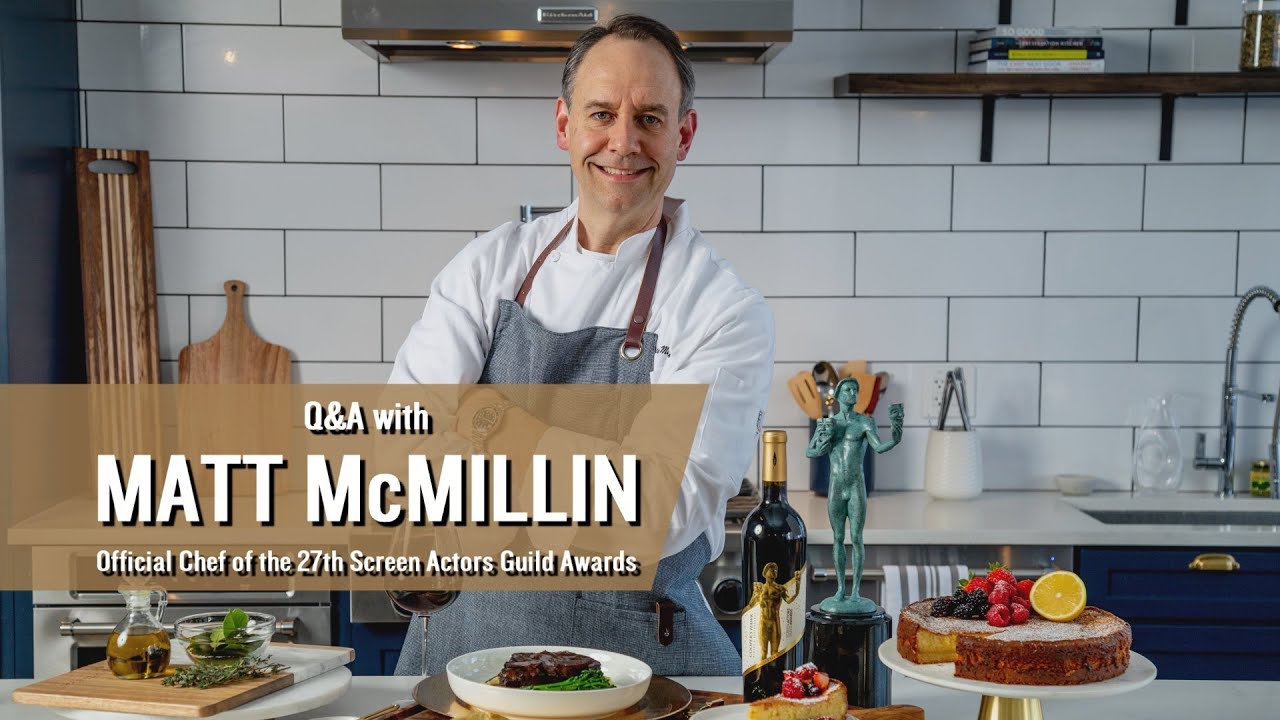 SAG Awards Q&A with Chef Matt - YouTube