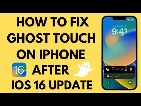 iPhone Ghost Touch Issue After iOS 16 Update - YouTube