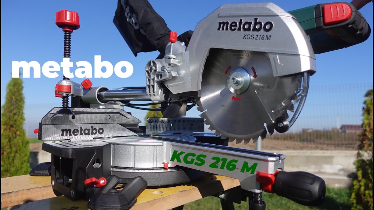 metabo KGS 216 M - YouTube
