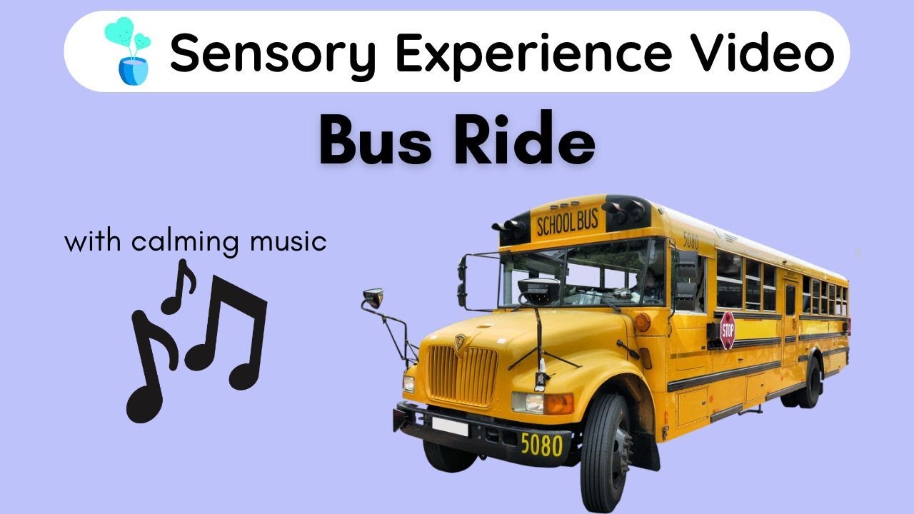 Calming Music | Sensory Bus Ride | Preschool | Bedtime Story | Naptime ...