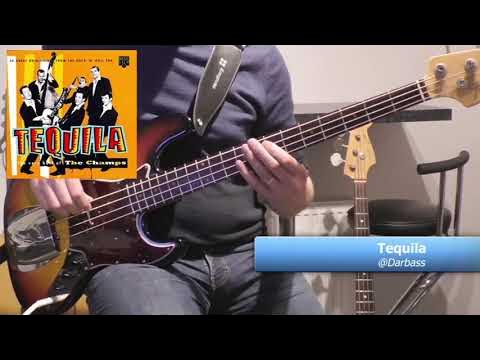 [The Champs] Tequila - Bass Cover 🎧 (with bass notes & tabs pdf) - YouTube