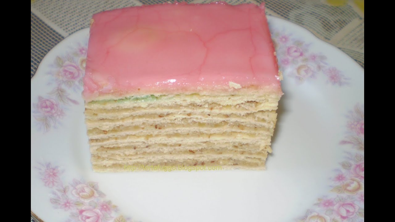 Rozen torta Recept - YouTube