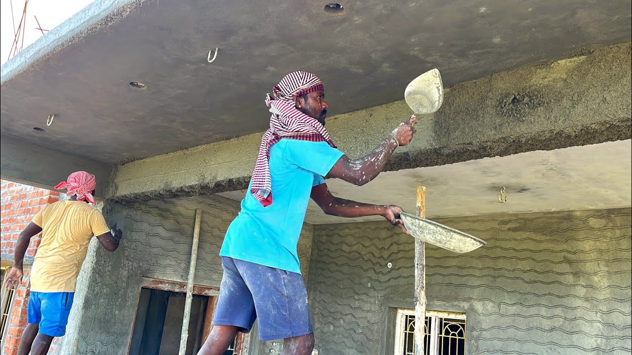 Plastering Techniques_Portico! Ceiling Beam Easy And Fast Plaster with ...