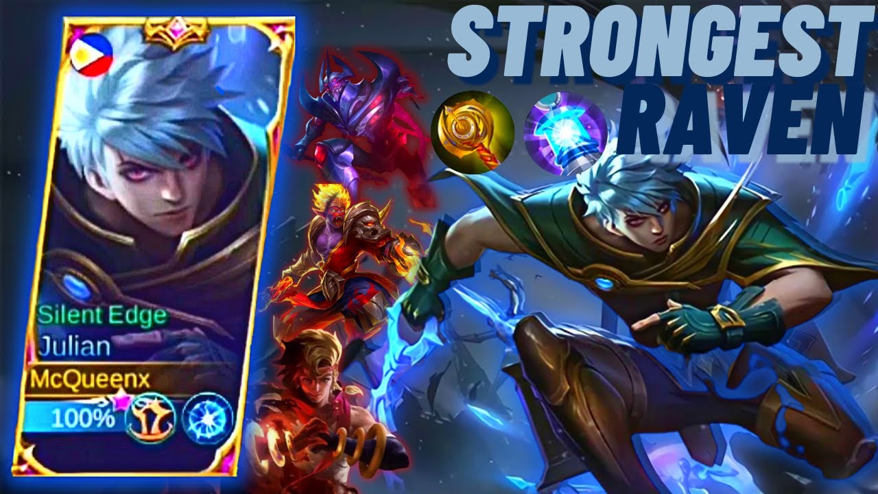STRONGEST RAVEN - JULIAN BEST LASON BUILD AGAINST ALL! - MCQUEENX - YouTube