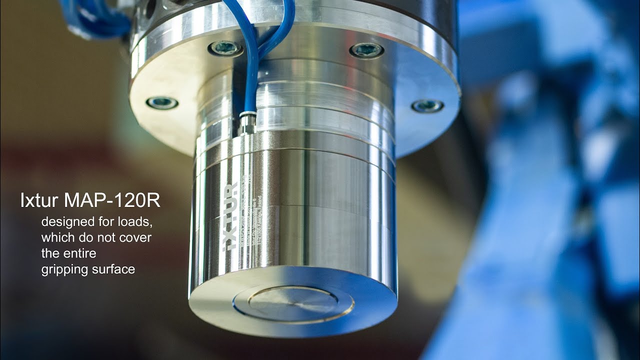 Automated Manufacturing – Ixtur MAP-120R Pneumatic Magnet - YouTube