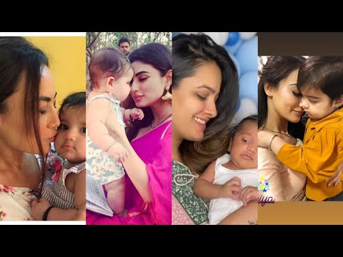 nagin serial actress with cute baby 🥰🥰🥰 #AKSbeststatus