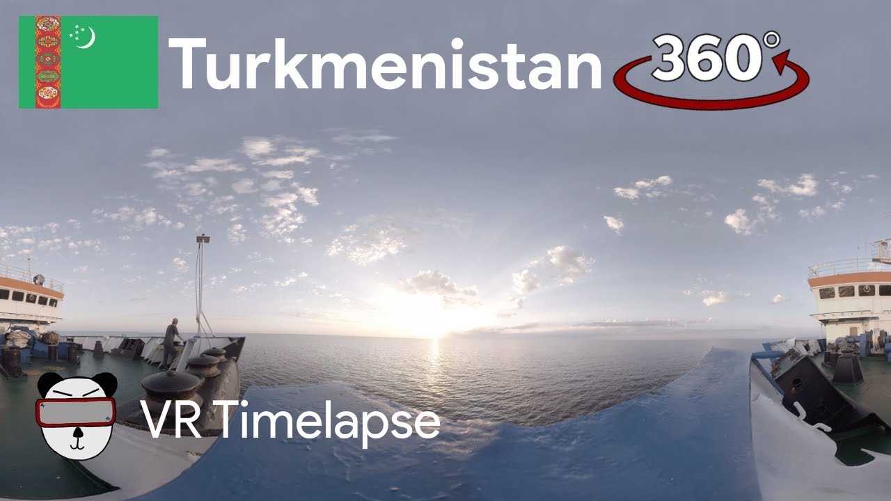 ⏰🎥360° Timelapse: Caspian Sea Sunset | Turkmenbashi, Turkmenistan 🇹🇲 ...