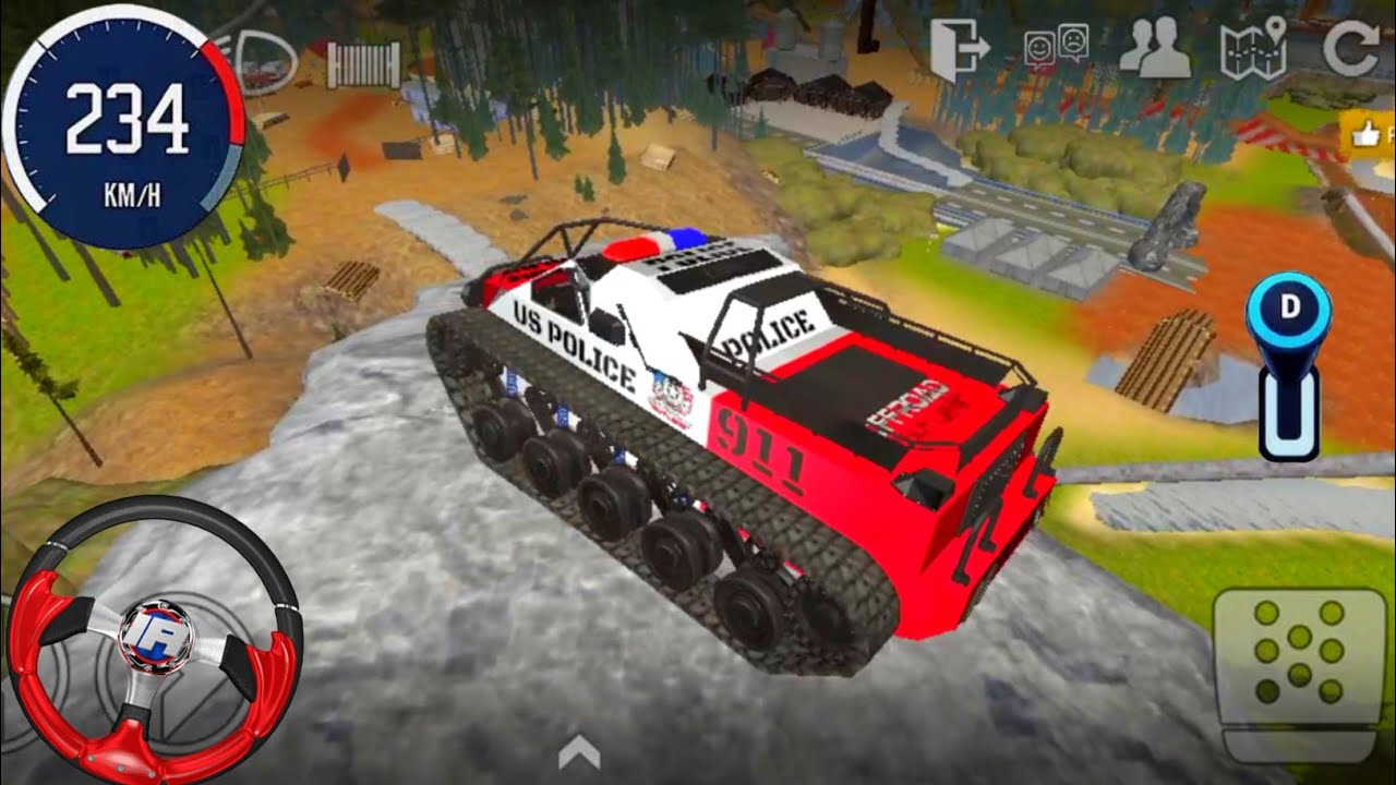 Offroad Outlaws Online Multiplayer Police Monster Tank Mud Racing For ...