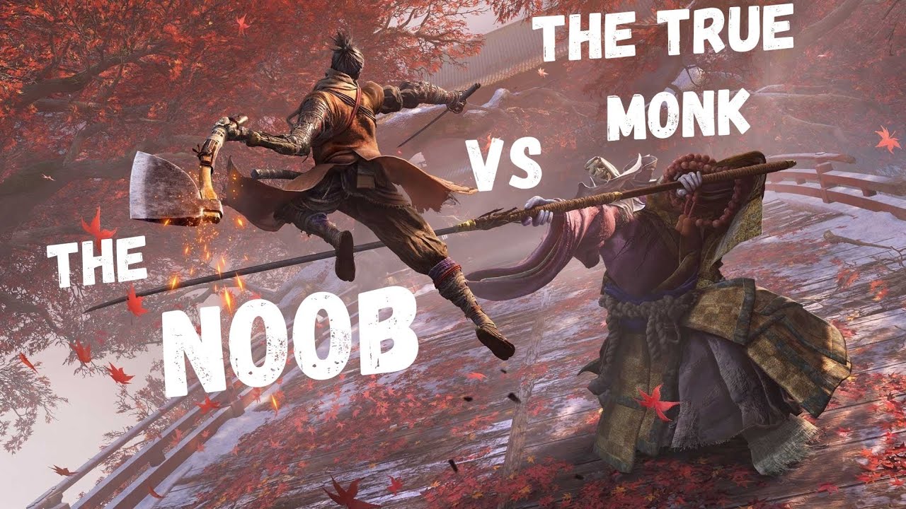 True Monk - Boss (VS. NOOB) Fight | Sekiro™: Shadows Die Twice - YouTube