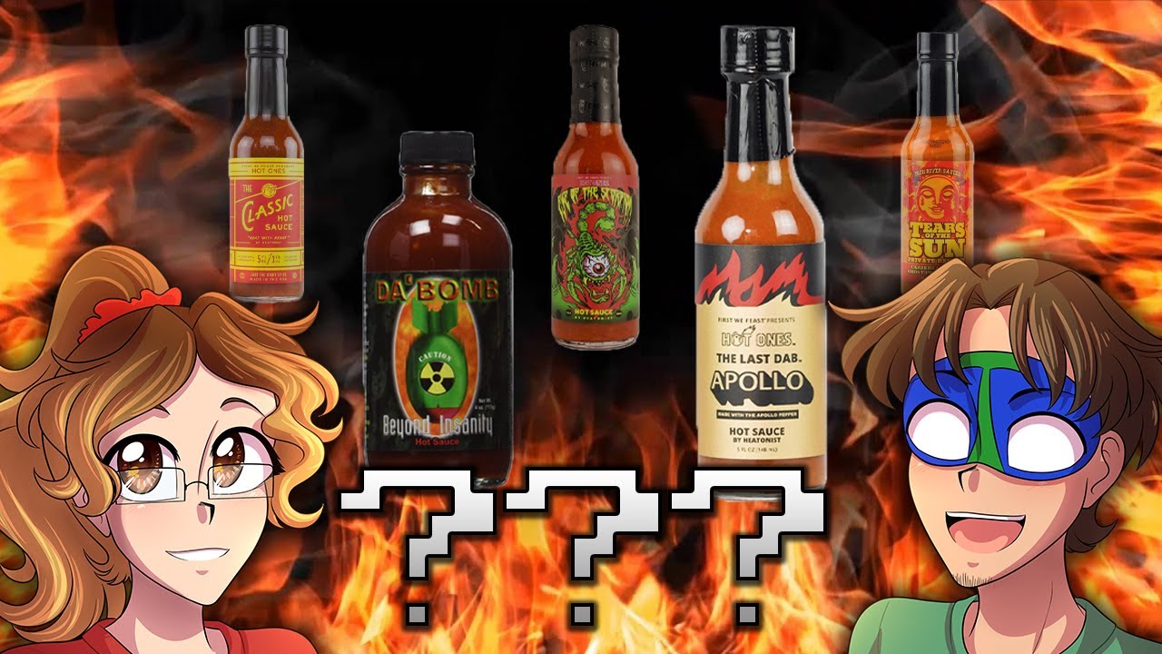 The Pixel Partners Answer Your Questions While Trying HOT SAUCE! - YouTube