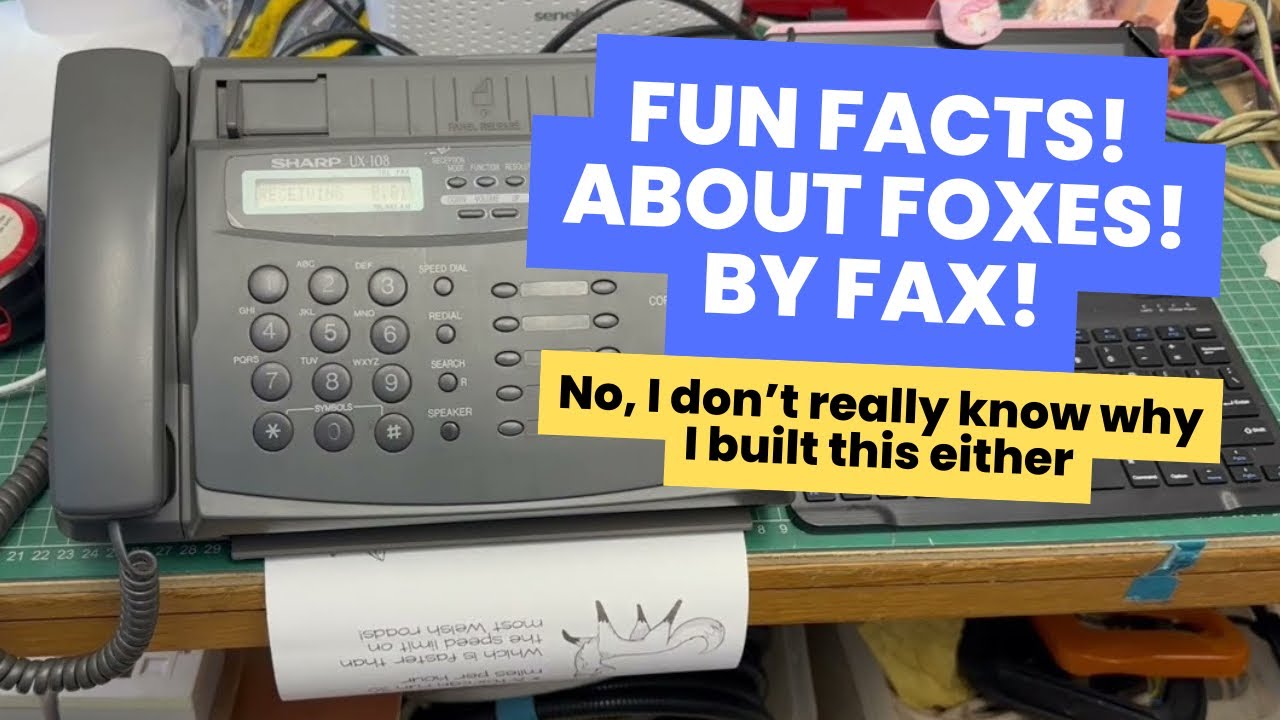 Fox Fun Facts by Fax! - YouTube