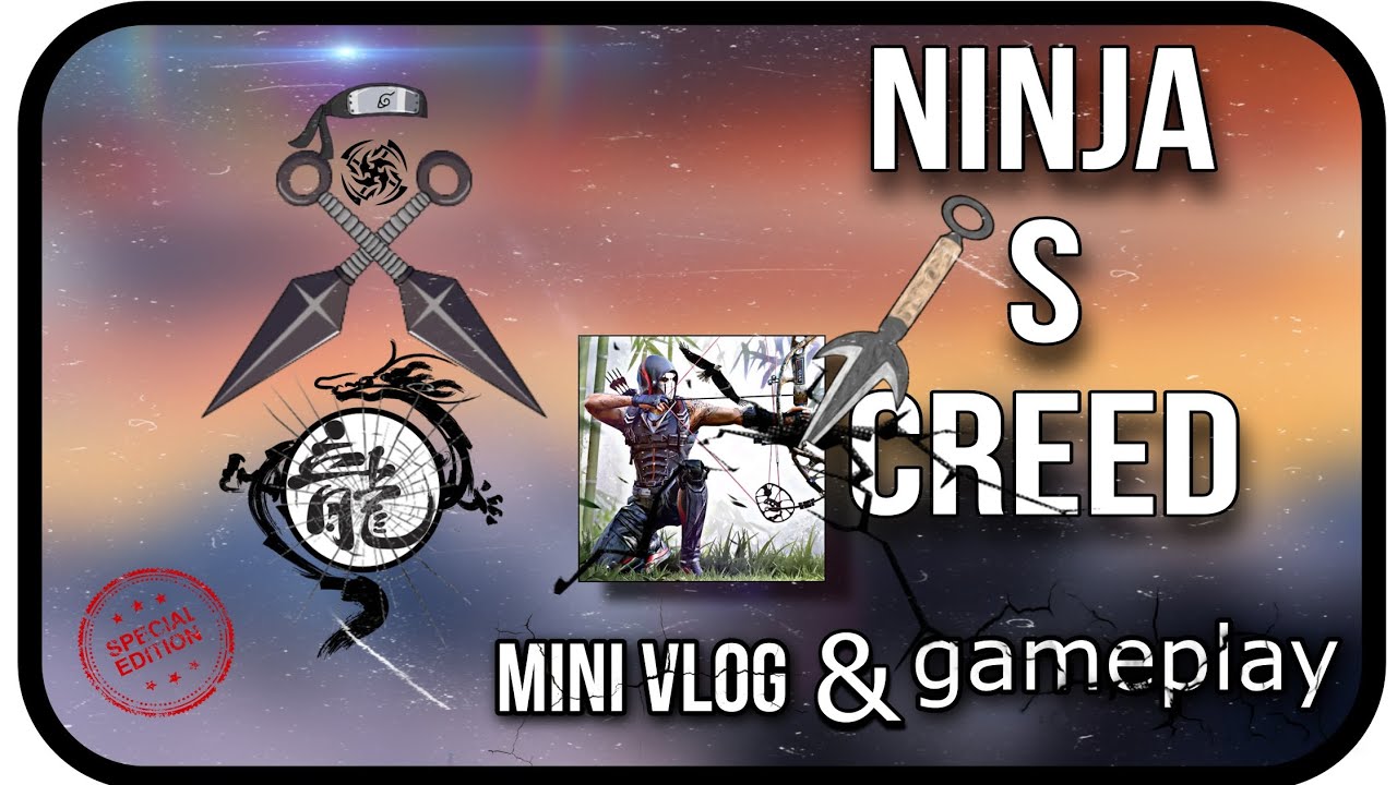 ninja s creed mini vlog and gameplay - YouTube
