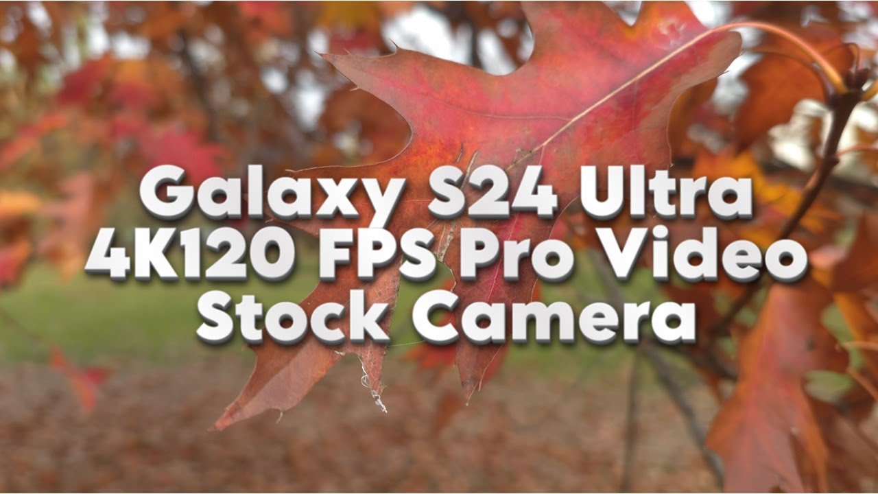 Samsung Galaxy S24 Ultra Pro Stock Camera 4K120FPS Video (rendered at ...