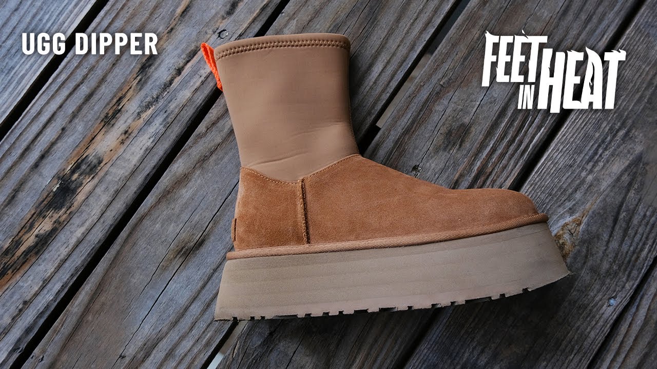 UGG Women's Classic Dipper - Sneaker / Boot Unboxing & On Feet Look ...