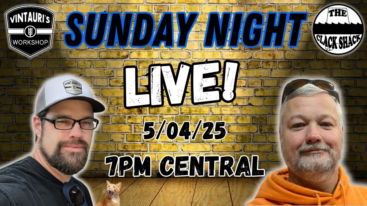 Sunday Night LIVE #126 5/4/2025 - YouTube