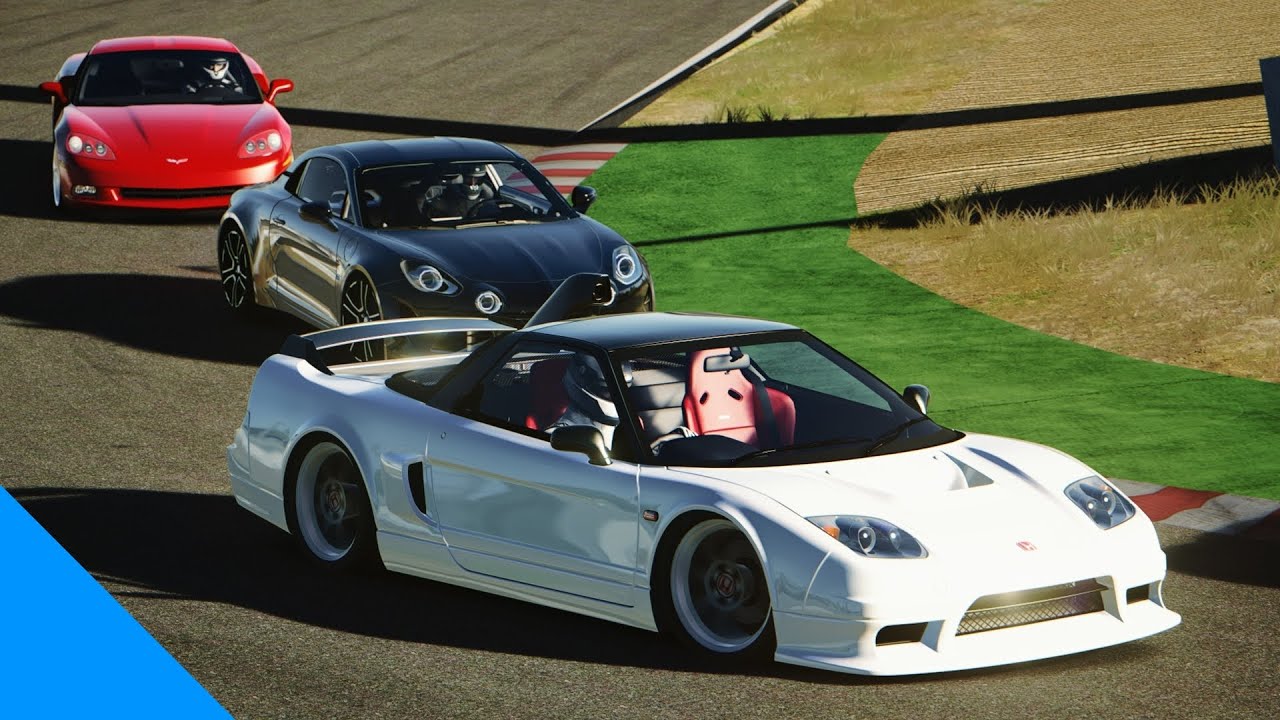 AI RACING - Sportscars race at Tsukuba - YouTube