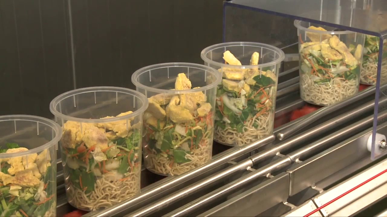 Food Automation presents Tramper F360 Automatic Tray Filling Units ...