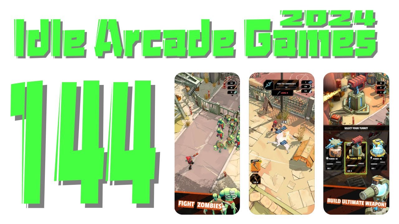 NEW Idle-Arcade Game Ideas 144 | 2024 - YouTube