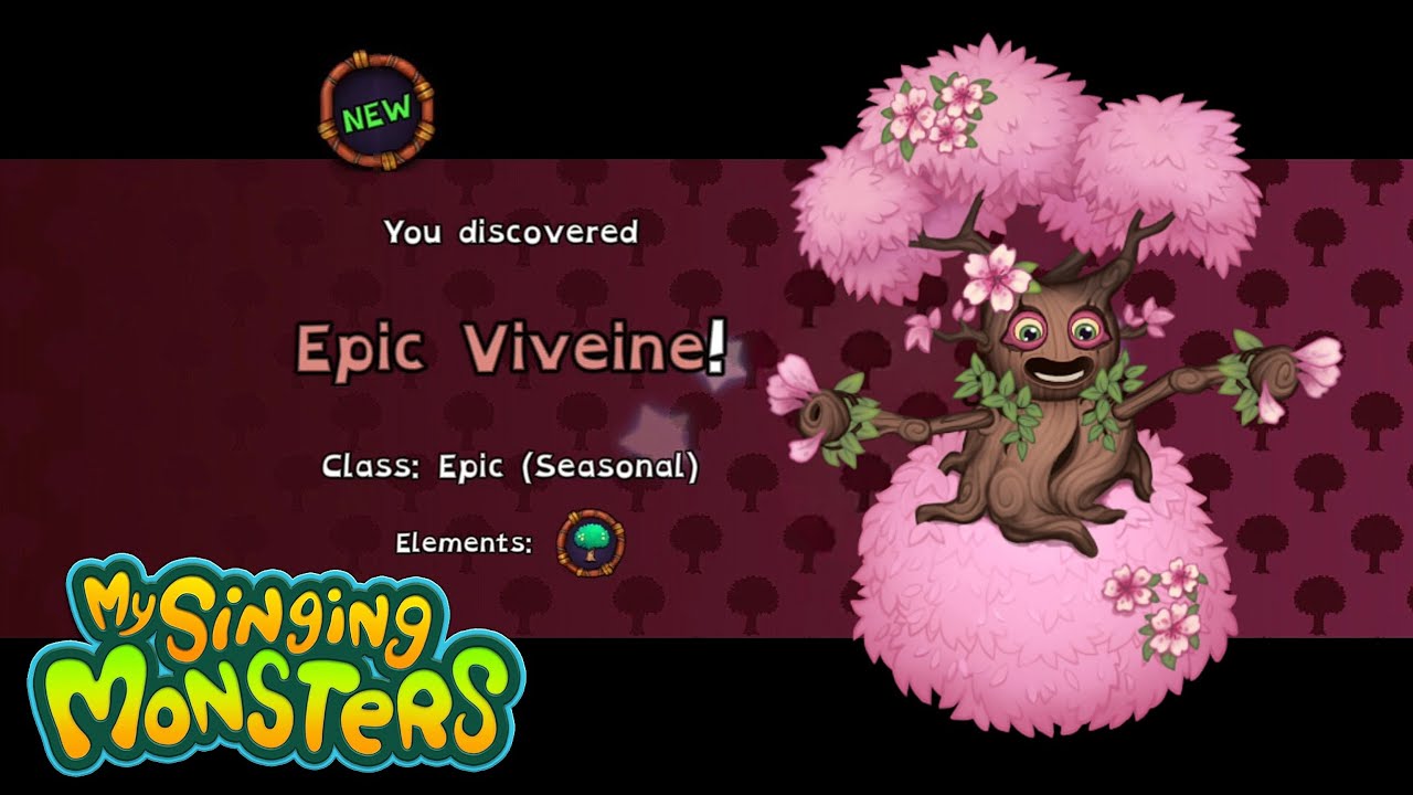 How to get Epic Viveine on Shugabush Island - My Singing Monsters (MSM ...