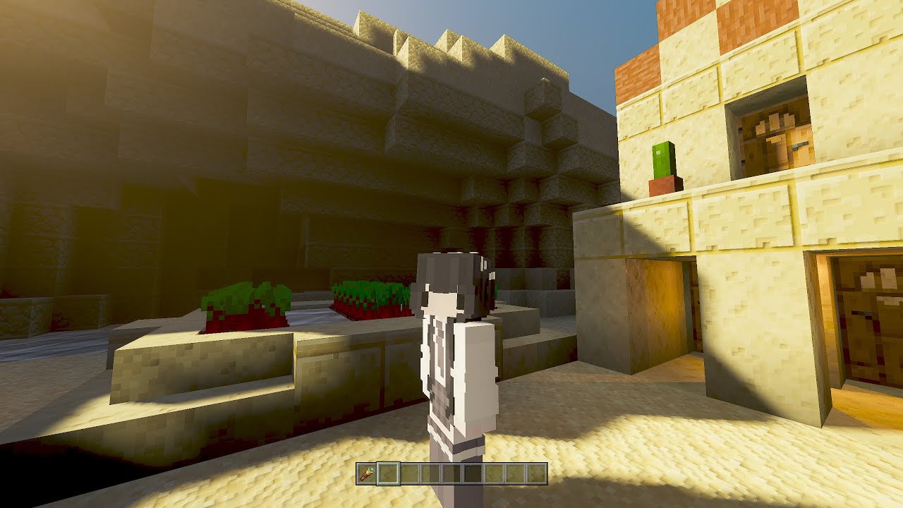 Minecraft bedrock dynamic third person + action & stuff - YouTube