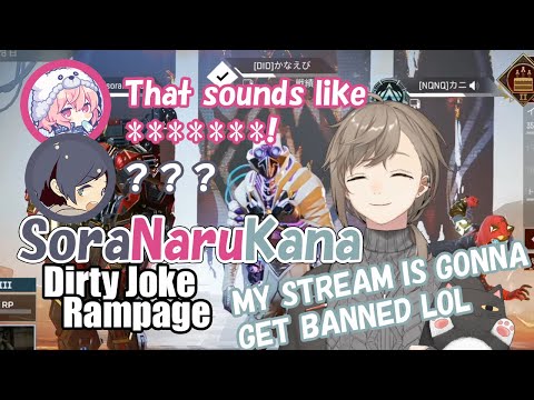 [ENG SUB] Nqrse Terrorizes Kanae and Soraru with his Dirty Jokes [Nijisanji]