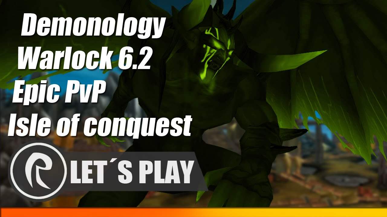 WOW Warlock Demonology Metamorphosis Epic Battleground! - YouTube