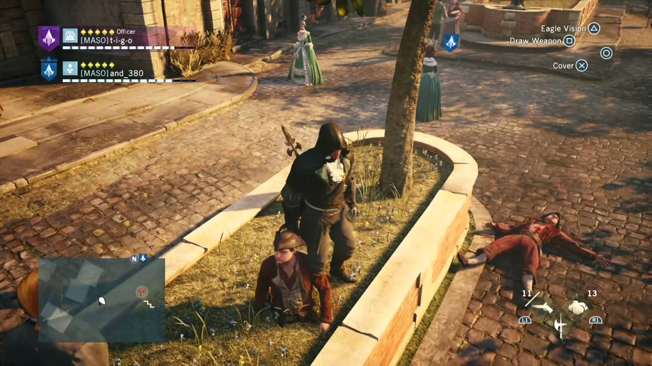 Assassin's Creed® Unity Bug 4 - YouTube