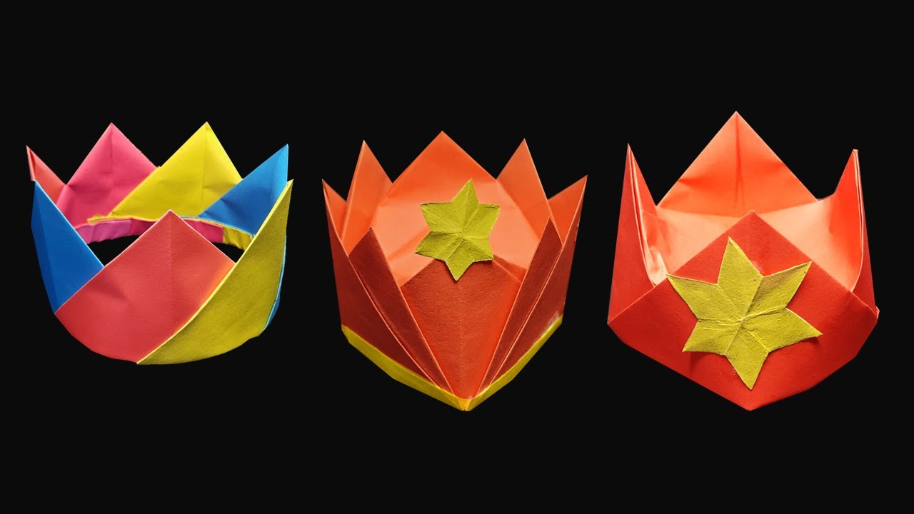 paper crown - How to make easy paper Crown step by step #crownprince ...