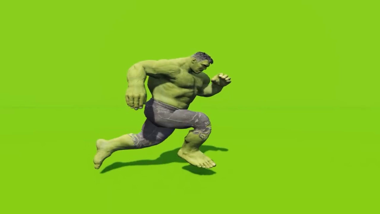Hulk Scene - Green Screen - YouTube